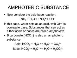 Lecture 7 - Acid-base chemistry science | PPT
