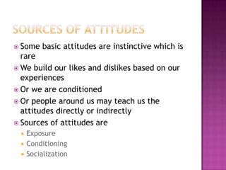 Lecture 7 attitudes | PPTX