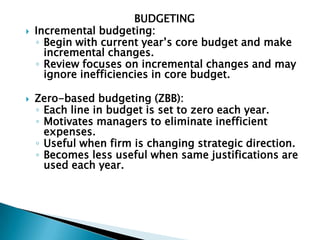 Lecture 7 budgeting | PPTX