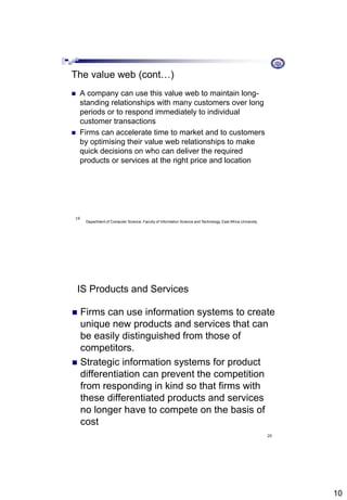 Lecture 7 (business-level strategy and the value chain model) | PDF