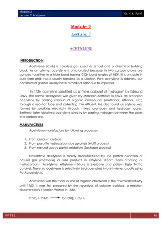 Lecture 7-Acetylene manufacturing processes .pdf