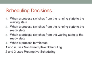Lecture 7 cpu scheduling | PPTX