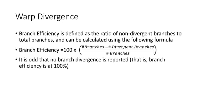 Lecture 7 Cuda Execution Model Ppt