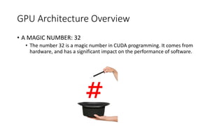 Lecture 7 cuda execution model | PPT