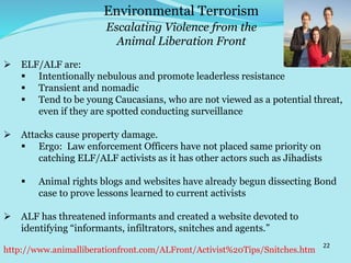 Lecture 7 environmental terrorism | PPTX