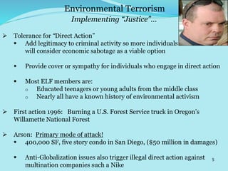 Lecture 7 environmental terrorism | PPTX