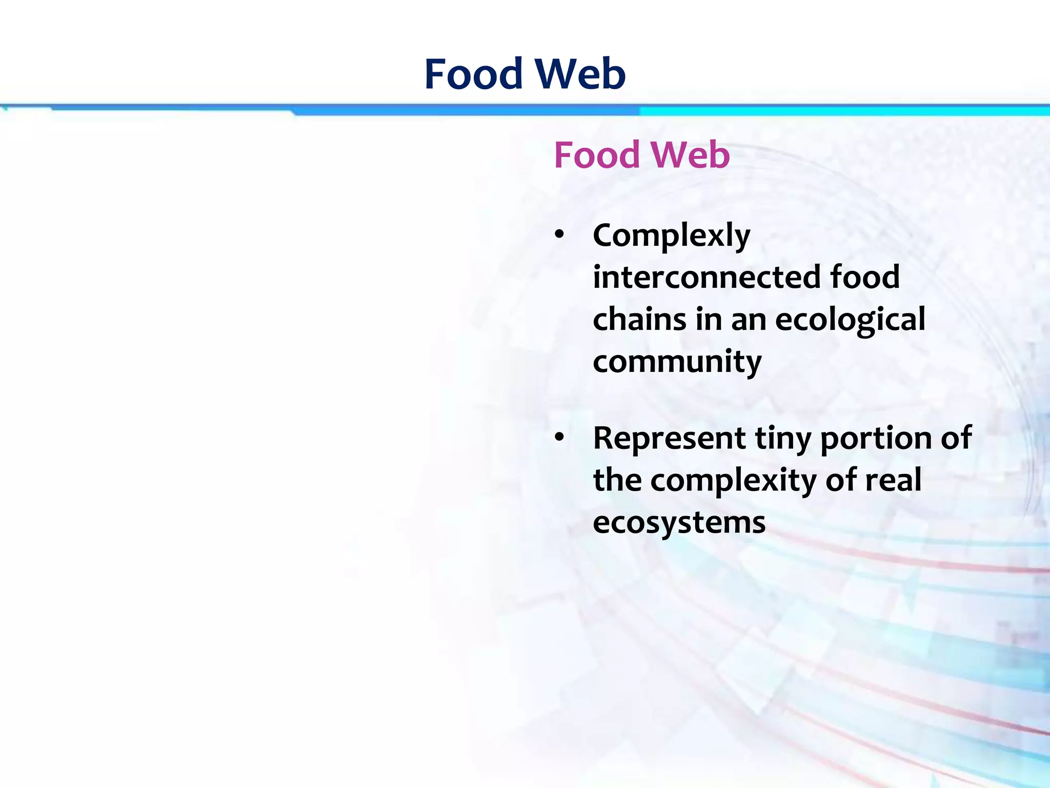 Lecture 7 food web | PPT