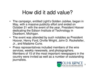 COMM6026 Lecture 7 - how mpr add value and mpr planning | PPT