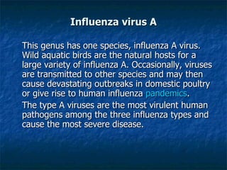 Lecture 7. influenza | PPT