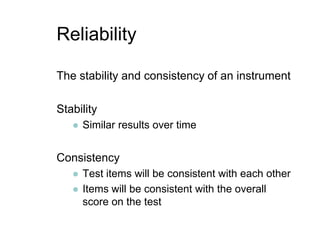 Lecture 7 measurement ii | PPTX