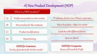 Lecture 7 New Product Development and Product Life Cycle strategies | PPTX