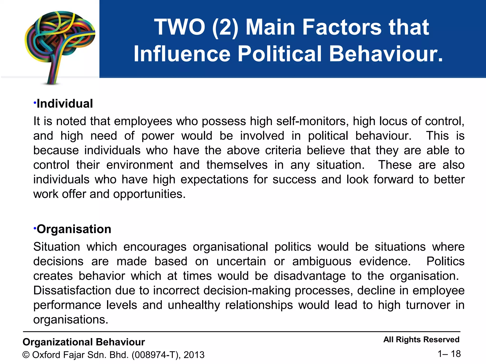 PD Lecture 7 power and politics (2) | PPT