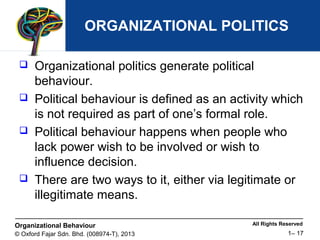 PD Lecture 7 power and politics (2) | PPT