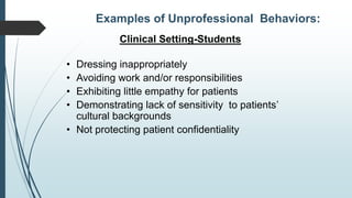 Lecture 9 professionalism in medical practice (06.03.2017) | PPTX