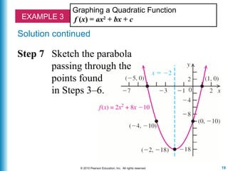 Lecture 7 quadratic equations | PPT