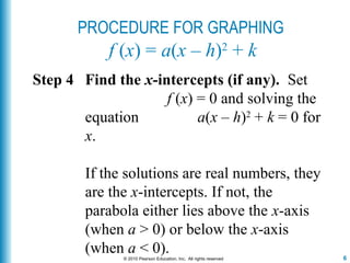 Lecture 7 quadratic equations | PPT