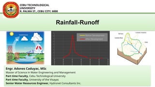 Lecture 7-Rainfall FOR EDUCATION PURPOSES | PPTX