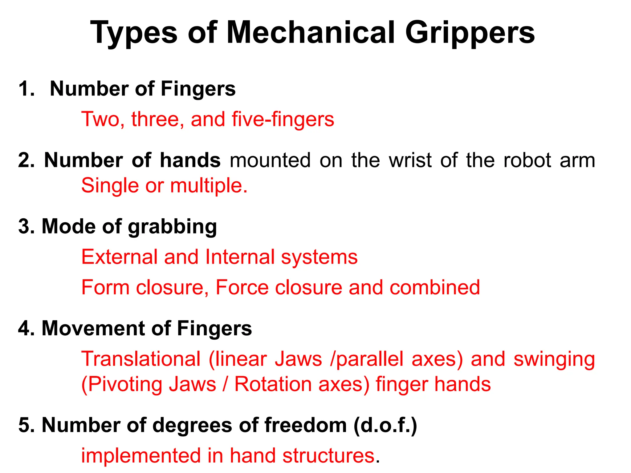 Lecture 7- Robotics - Types of robotic Grippers.ppt