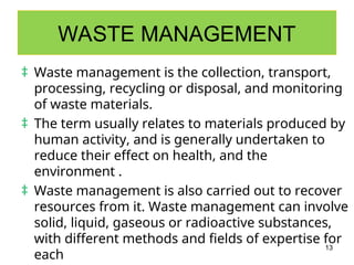 waste management techniques and methods.ppt