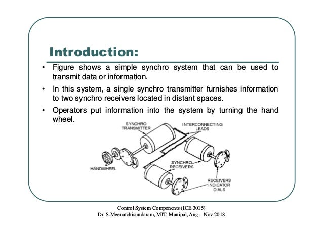 Types Of Synchro Devices , Synchro Resolver Conversion – CMMD