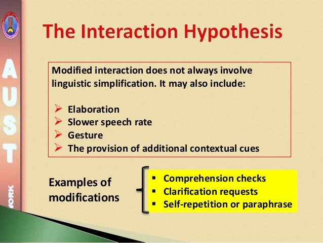 [영어] Interaction Hypothesis for enhancing comprehensible input : 네이버 블로그