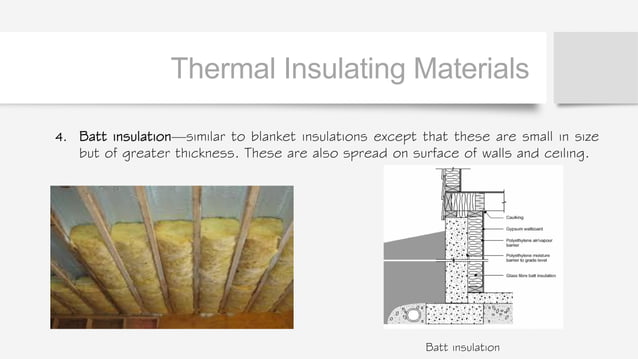 Lecture 7 thermal insulation | PPT