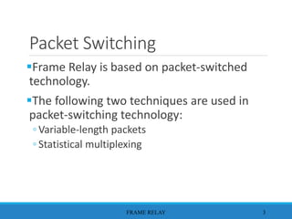presentation detaillé parfaitement a propos du frameRelay | PPT | Computer Networking | Computing