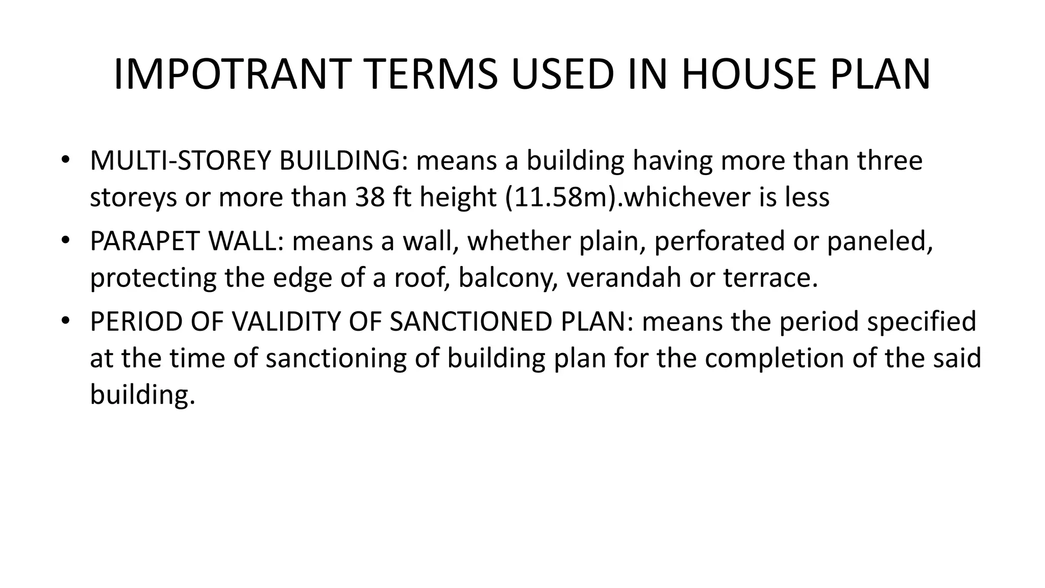 Lecture 70 (Guidelines for the designing of House Plans).pptx