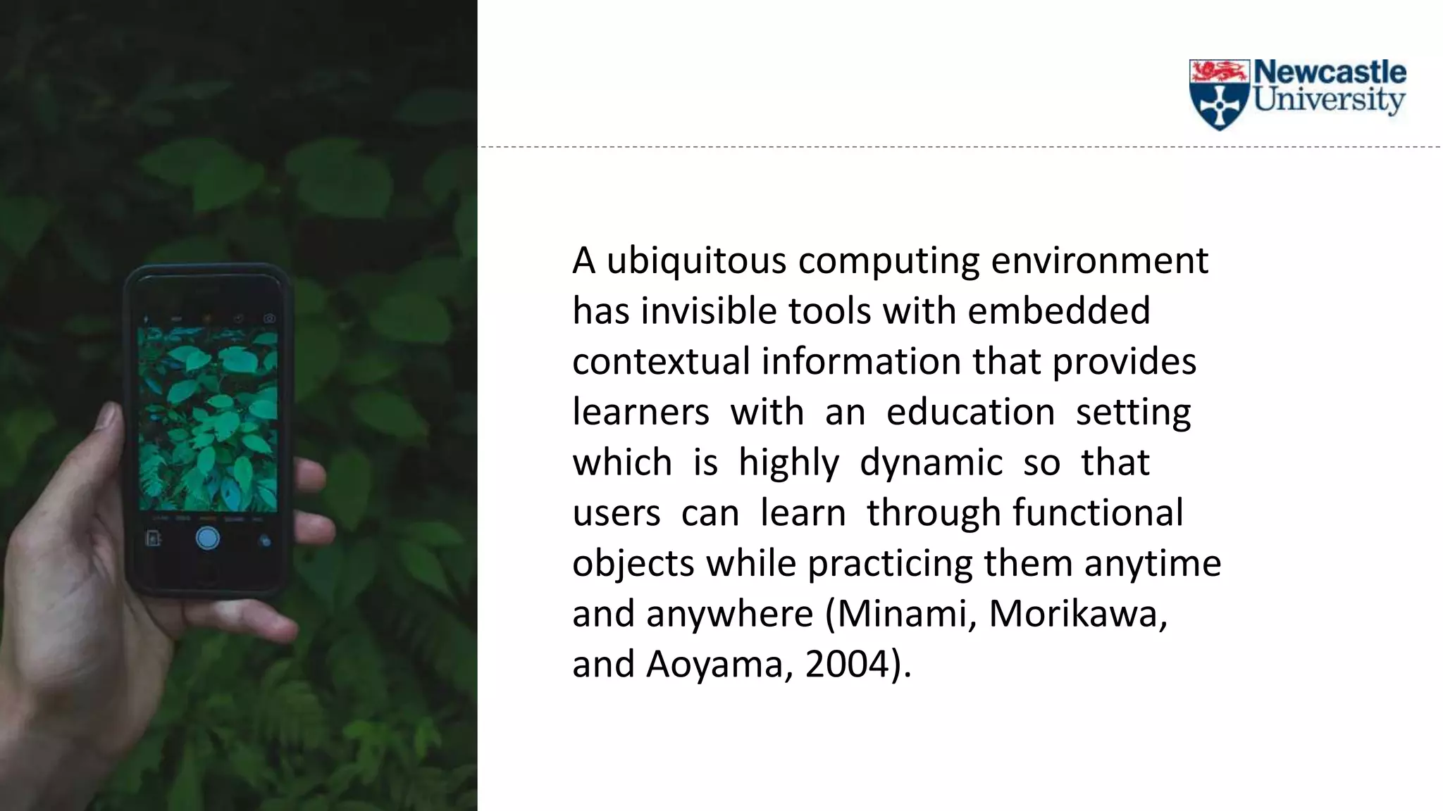 Lecture 5: Mobile & Ubiquitous Learning | PPTX