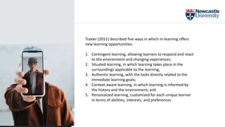 Lecture 5: Mobile & Ubiquitous Learning | PPT