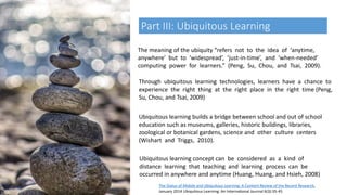 Lecture 5: Mobile & Ubiquitous Learning | PPT