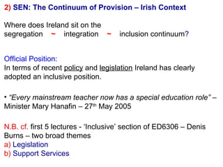 Inclusion ,societal & whole-school issues | PPT
