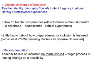 Inclusion ,societal & whole-school issues | PPT