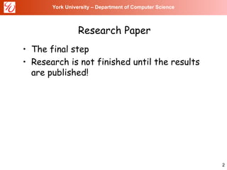 Lecture writing a reasearch paper how it can by written | PPT
