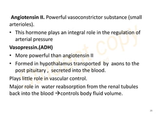 Lecture 78 control of blood flow2020 | PDF