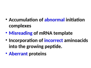 Aminoglycosides2012 MOA Structure examplesppt | PPT