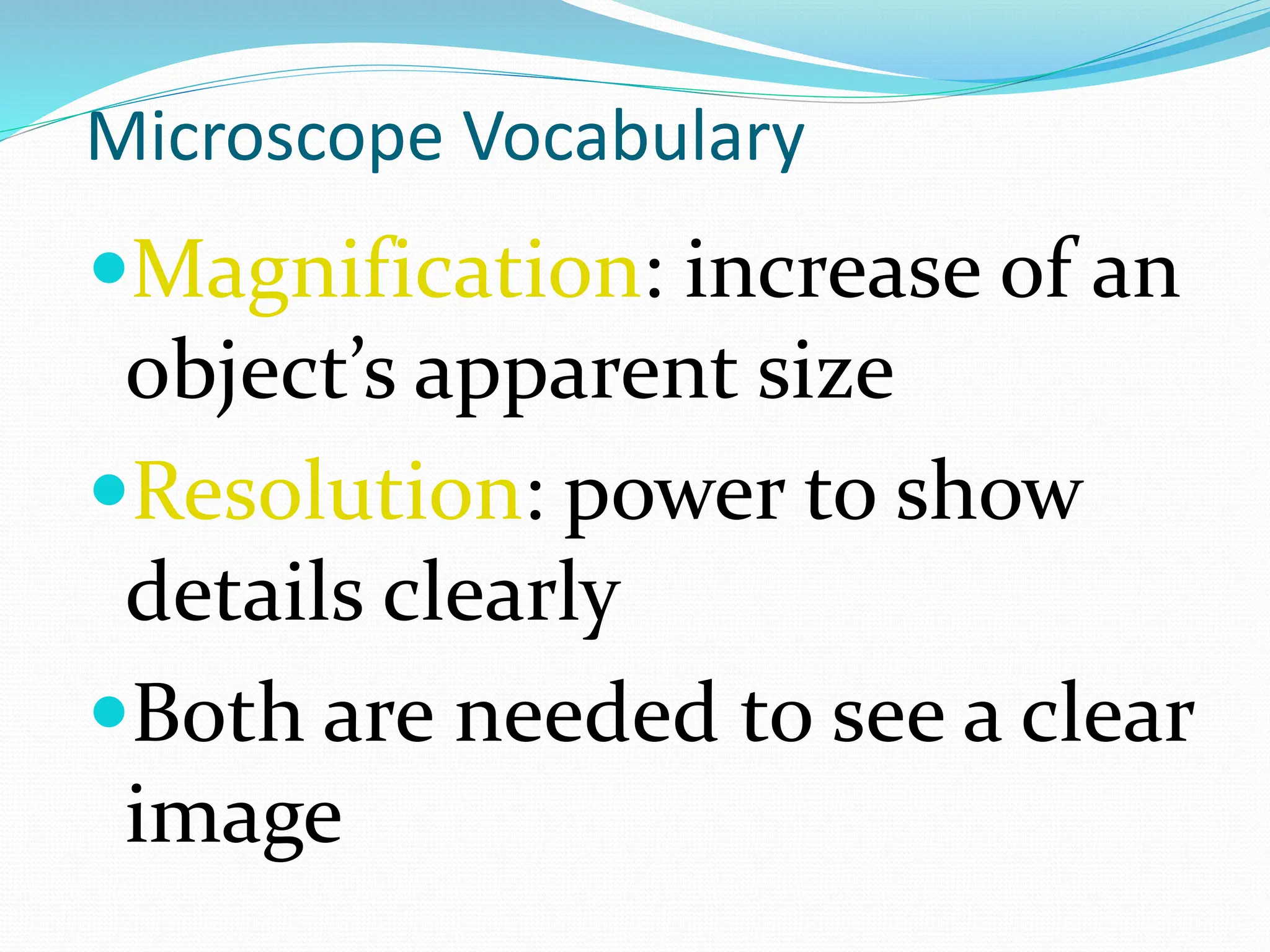 Lecture 7b. Microscope. types and functions | PPTX