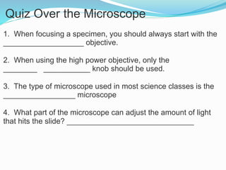 Lecture 7b. Microscope. types and functions | PPT