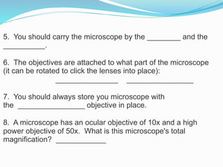 Lecture 7b. Microscope. types and functions | PPT