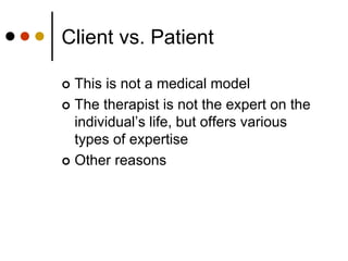 Client Centered Theory and Therapy.pptx
