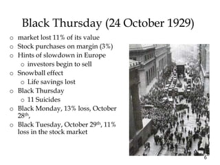 Lecture 7B - Depression & Russian Revolutions | PPTX