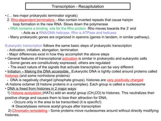 Lecture 7 (biol3600) genetic code and translation | PPT