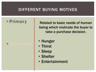 Lecture 7_Buying motives.pptx | Household Supplies | Shopping