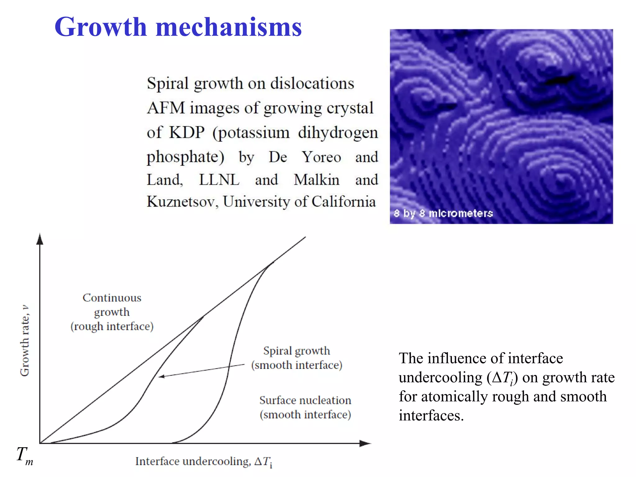 Lecture: Solidification and Growth Kinetics | PPT Lecture: Solidification and Growth Kinetics | PPT