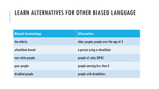 Lecture 7 Contextual interpretation (tones, biases, stereotypes ...
