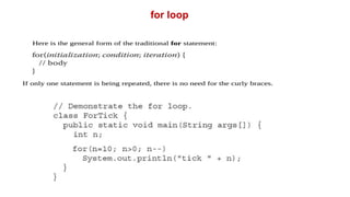 Lecture 7 Control Statements Pdf