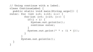 Lecture 7 Control Statements Pdf