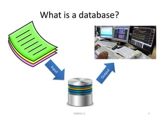 Lecture 7 database | PPTX
