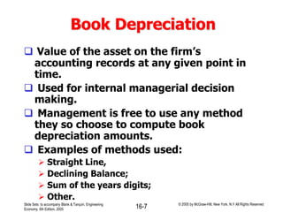Lecture # 7 depreciation i | PDF