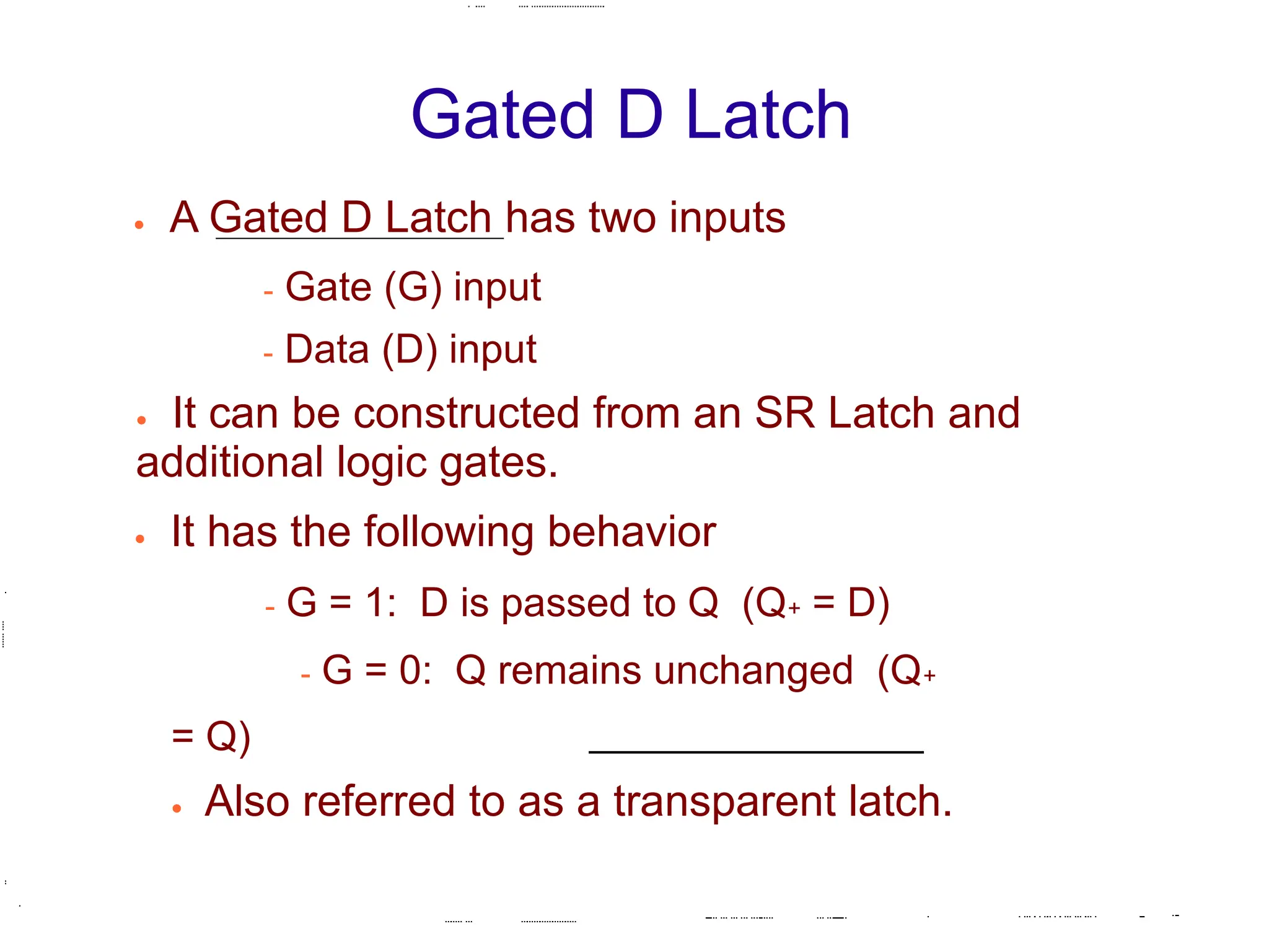 Lecture 7 Flip-Flop & Latch Basic Memory Elements.pptx